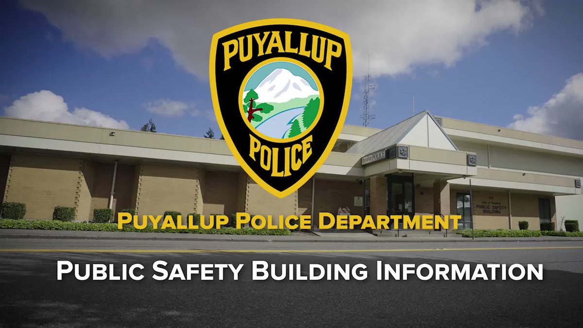 Puyallup Police on Twitter: "The City of Puyallup is placing a bond measure to fund a new Public ...
