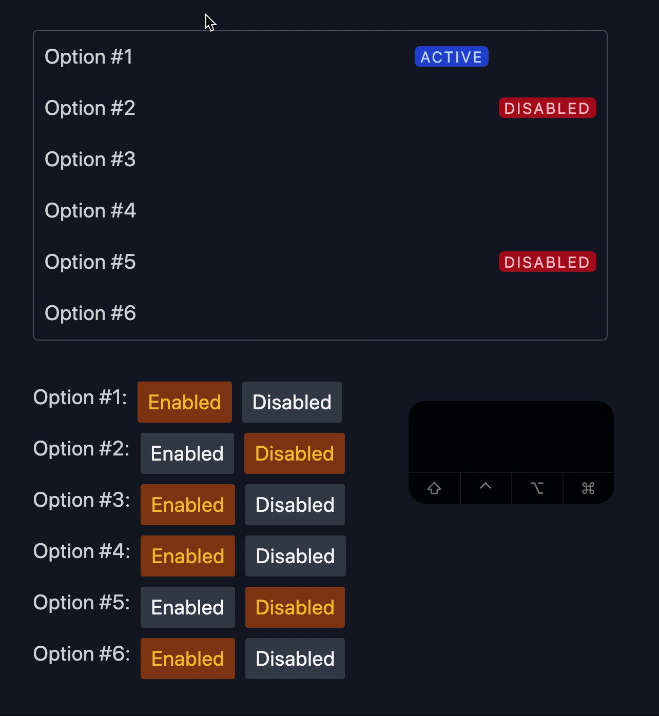 Alex Vipond on Twitter: "Vue-powered listbox keyboard navigation! #accessibility Pretty ...