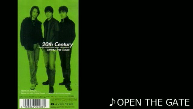90's Japanese Music File on Twitter: "V6 - Believe Your Smile / OPEN THE GATE [1999.3.31] M-2 ...