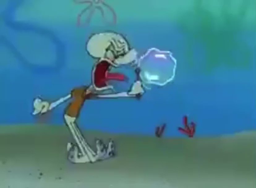 Squidward Screaming