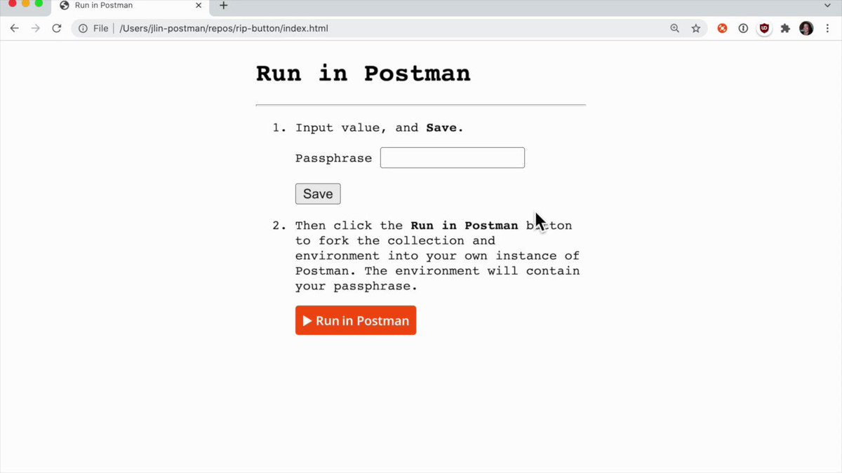 Customize the Run in Postman using client-side JavaScript - 📰 Postman ...