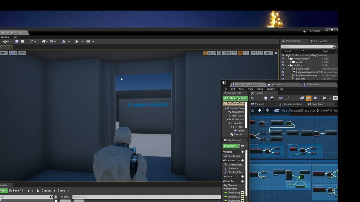 Finetuned the AI spawner, so it only spawns 1 at the time which fixed collision issues # ...