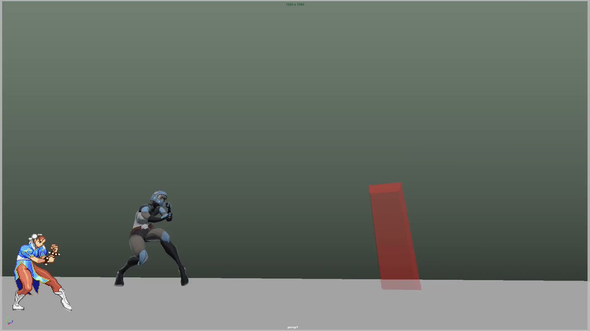 3D game animations - posfie