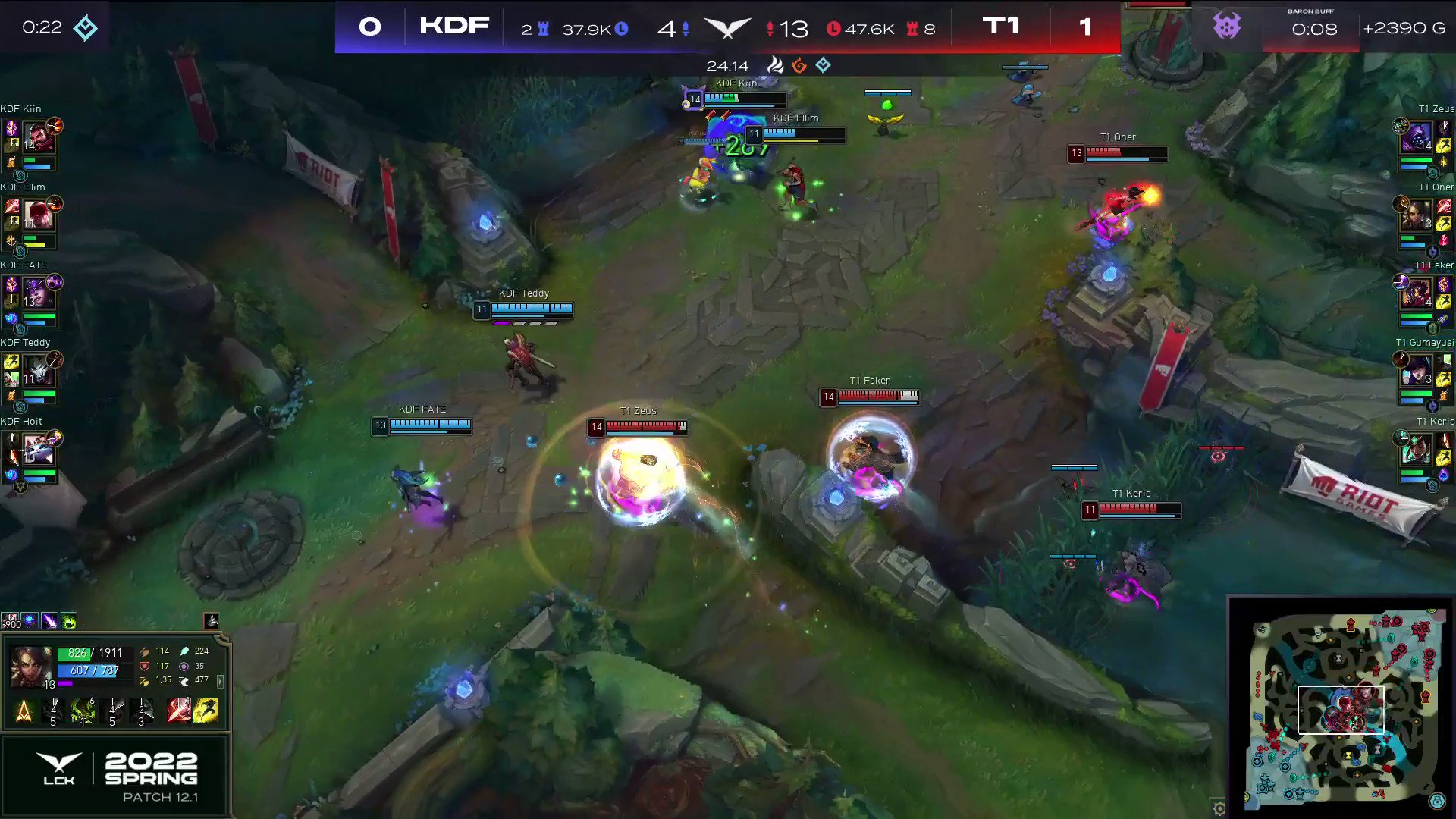 LCK on Twitter: "QUADRAKILL and a Faker-like ending! 😝 #LCK https://t.co/qxBByY1Bwf" / Twitter