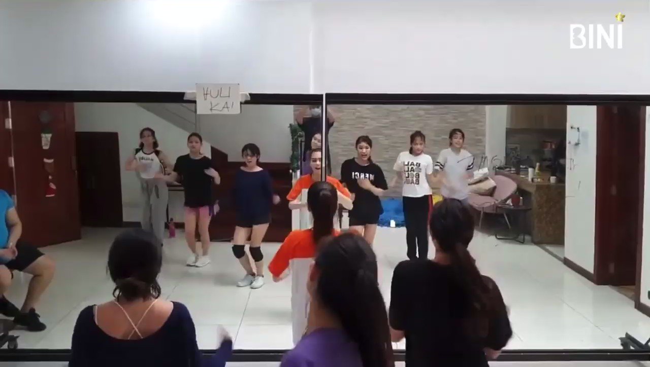 Bini Fancams On Twitter Bini Kahit Na Mirrored Dance Practice With