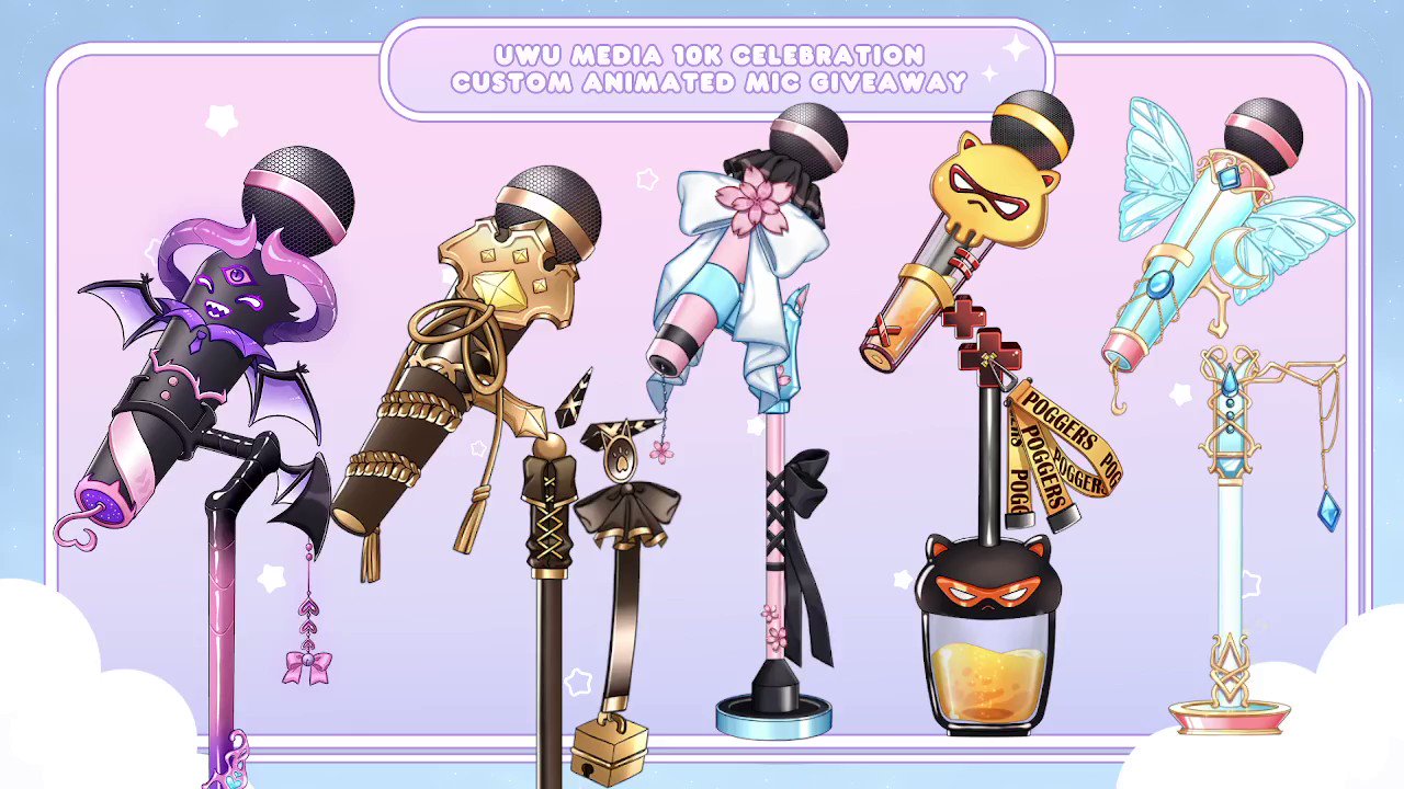 UWU MEDIA | KAWAII GRAPHICS STUDIO on Twitter: "💜10k Raffle💜 We hit 10k followers in less than a ...