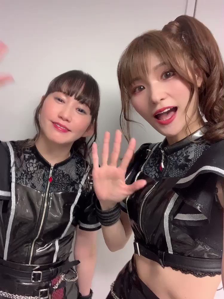 渡部優衣 on Twitter: "Jus-2-Mint🍫 美奈子&ぜっきー本当にありがとうー！ 二人の情熱に私も何度も燃えました🔥 そして沢山支えてくれてありがとう。 ステージ上で目が合うと ...