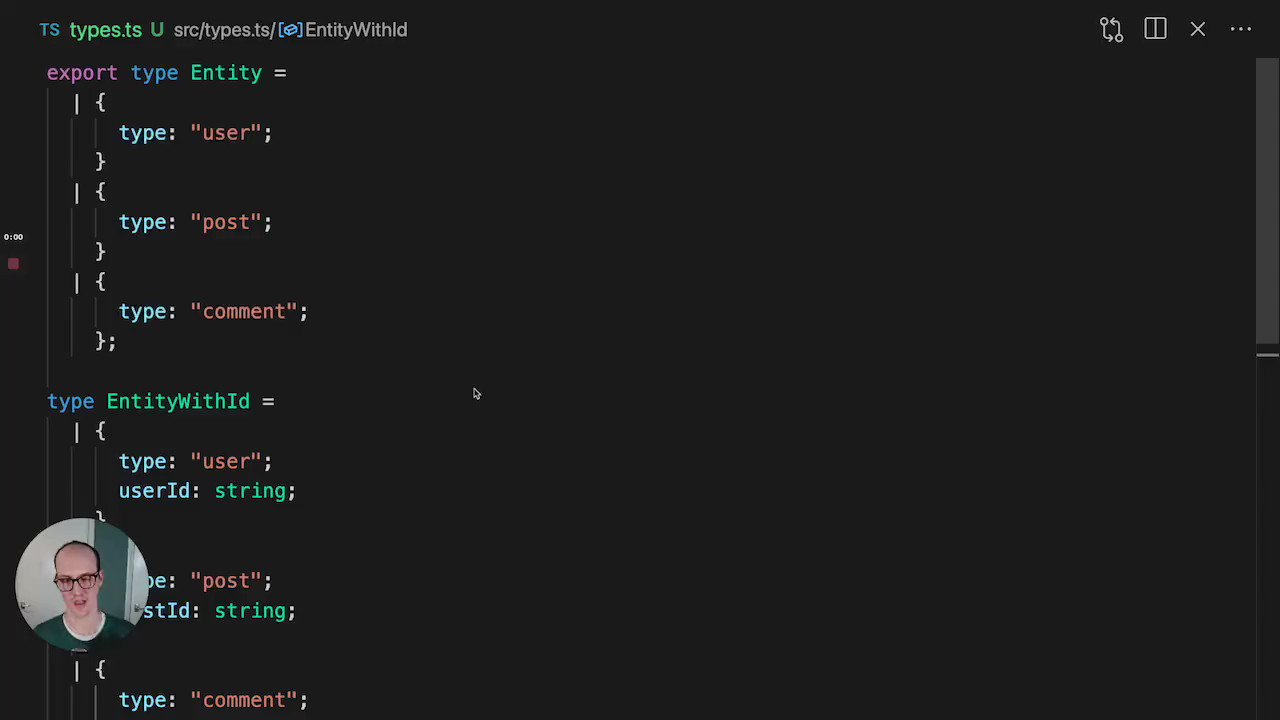 Matt Pocock ️ React Advanced on Twitter: "🔥 TypeScript tip 🔥 Learn how to derive a union type ...