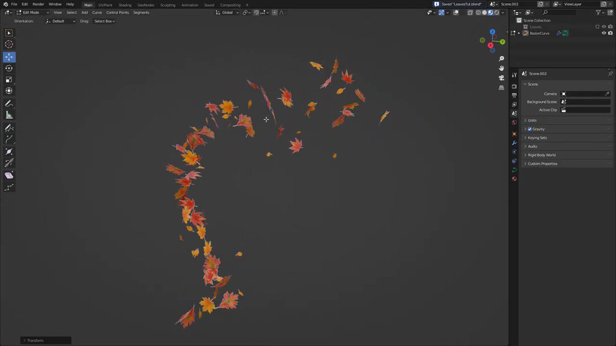 80 LEVEL on Twitter: "Check out this amazing tutorial on how to make objects flow along a curve ...