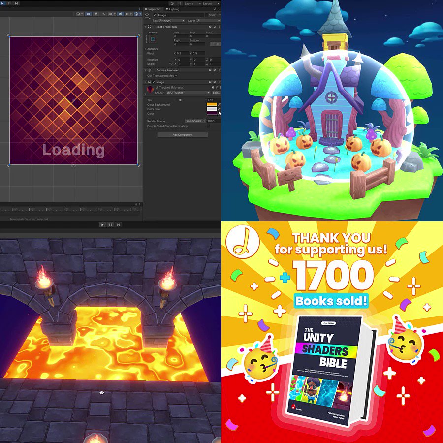 The Unity Shaders Bible On Twitter Hey Guys We Are Celebrating 1700 Copies Sold Would You 