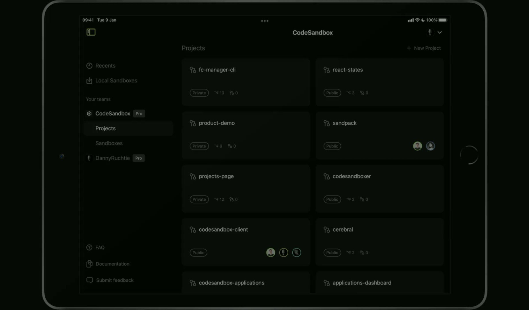 CodeSandbox on Twitter: "We're thrilled to announce CodeSandbox Projects, a complete rewrite of ...