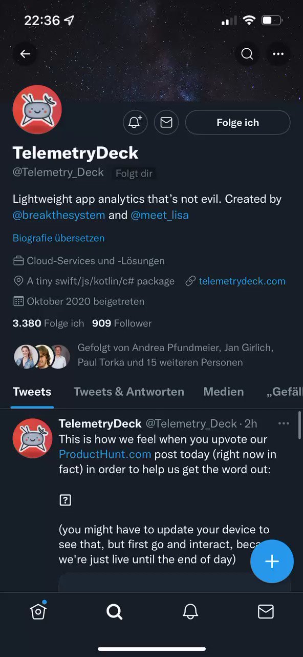 TelemetryDeck (@Telemetry_Deck) / Twitter