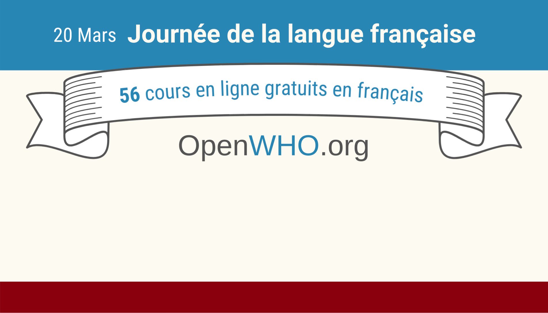 World Health Organization (WHO) on Twitter: "C'est la Journée de la ...