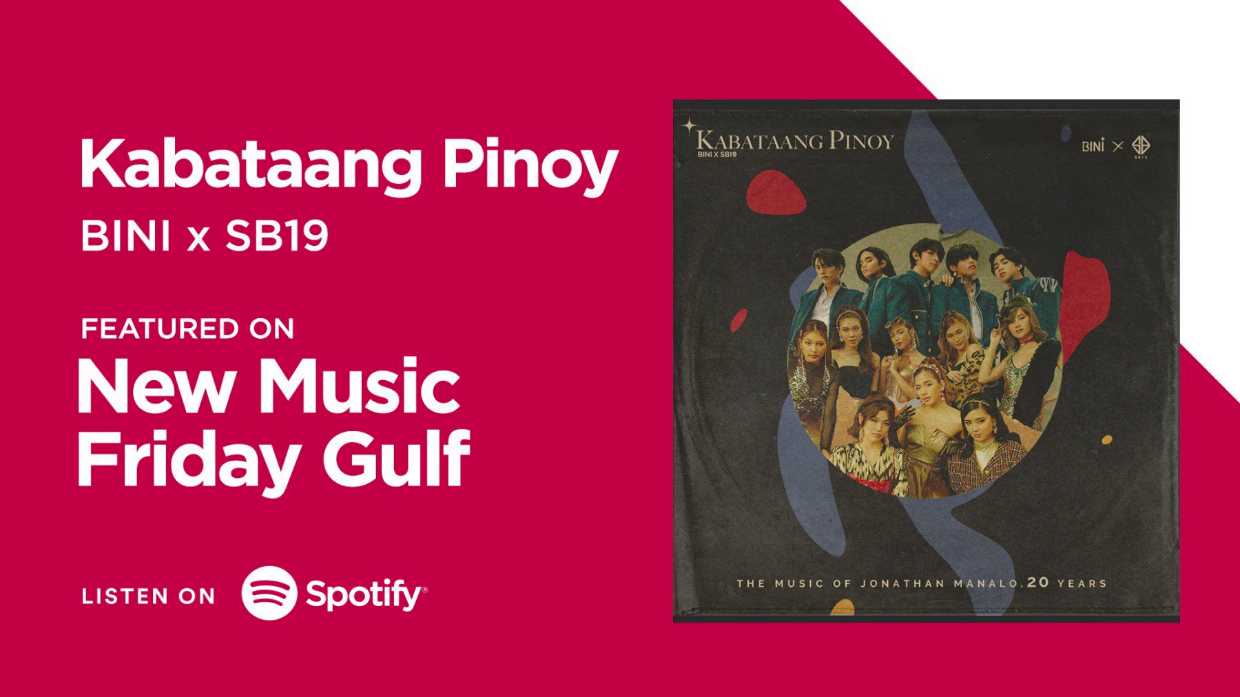 SB19 Official 🇵🇭 on Twitter: "📣 SB19 and BINI 'Kabataang Pinoy' OUT NOW We're featured on the ...