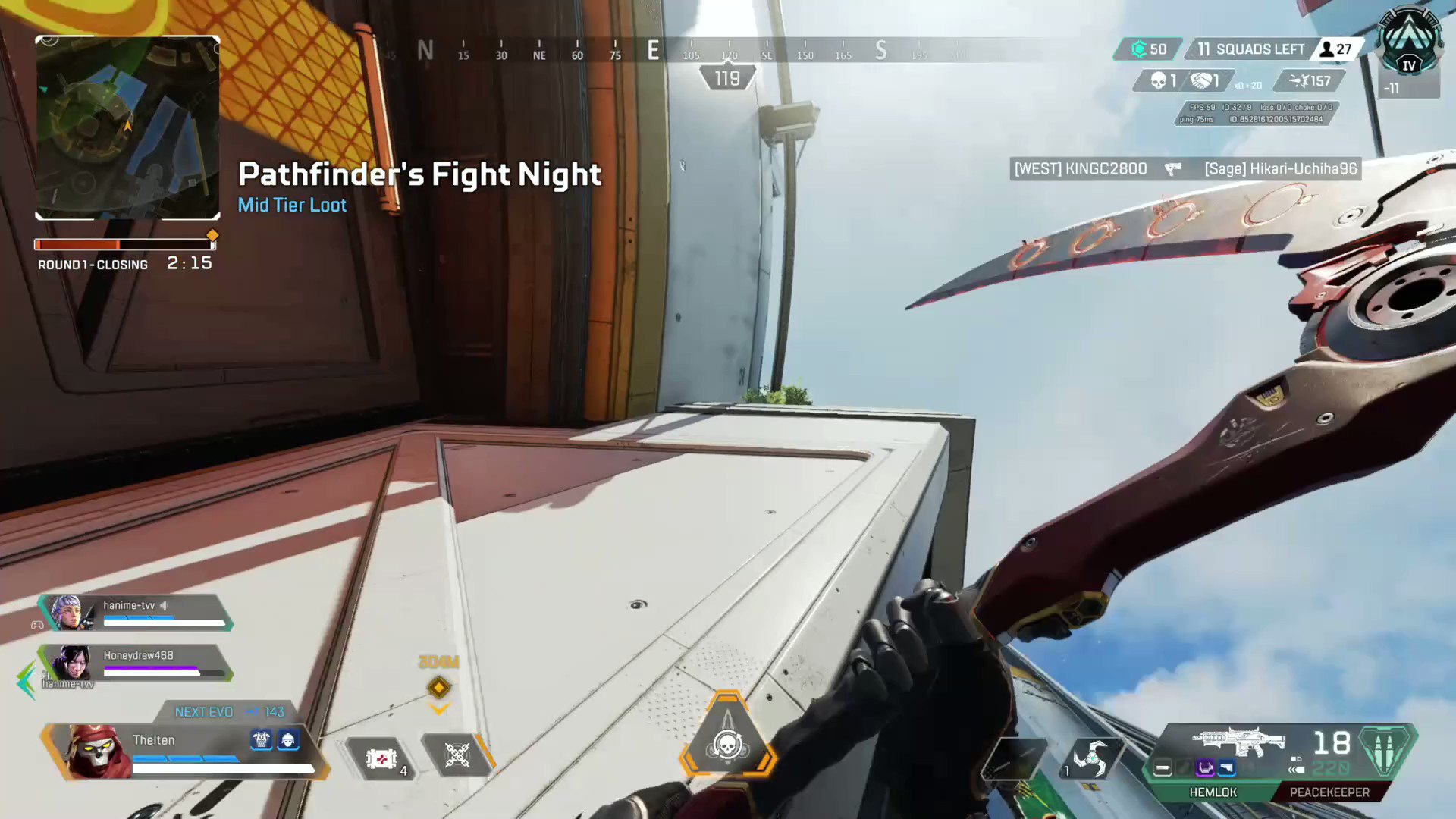 Thelten on Twitter: "Just a quick 1v3. #apexlegends #revenant #heirloom #1v3 #platinum #ranked # ...