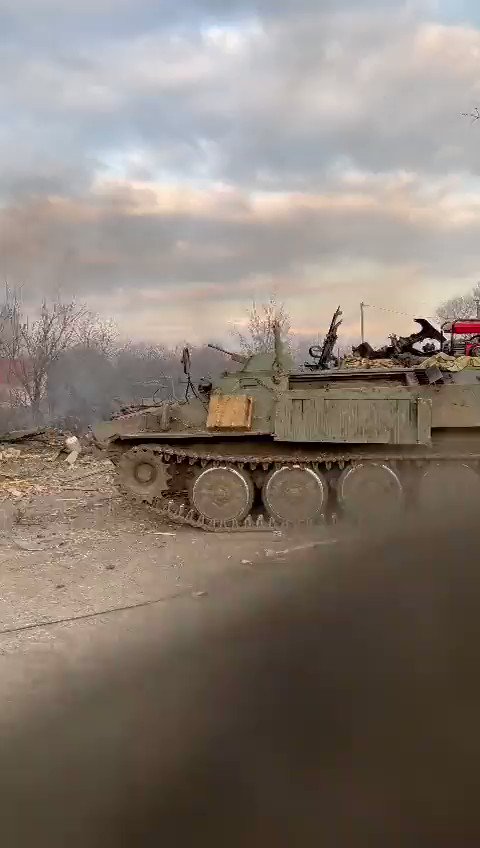 MilitaryLand.net on Twitter: "📽️ Ukrainian forces liberated Lukyanivka, #Kyiv Region and ...