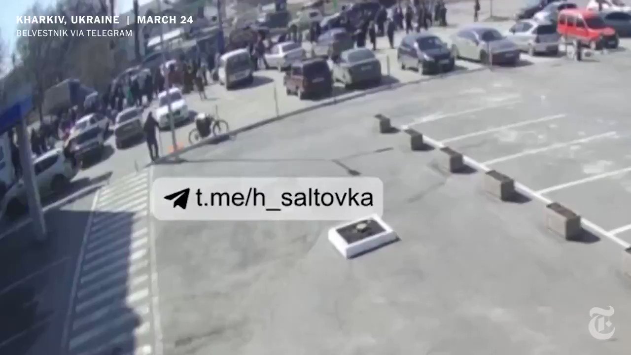 Noticias de Ucrania 24 horas on Twitter: "Nos llega el #video de una cámara de seguridad que ...