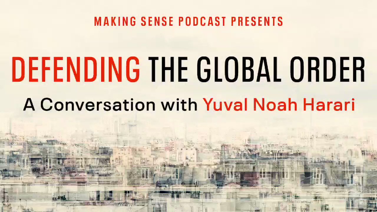 Yuval Noah Harari on Twitter: "Earlier this month, Yuval spoke with ...