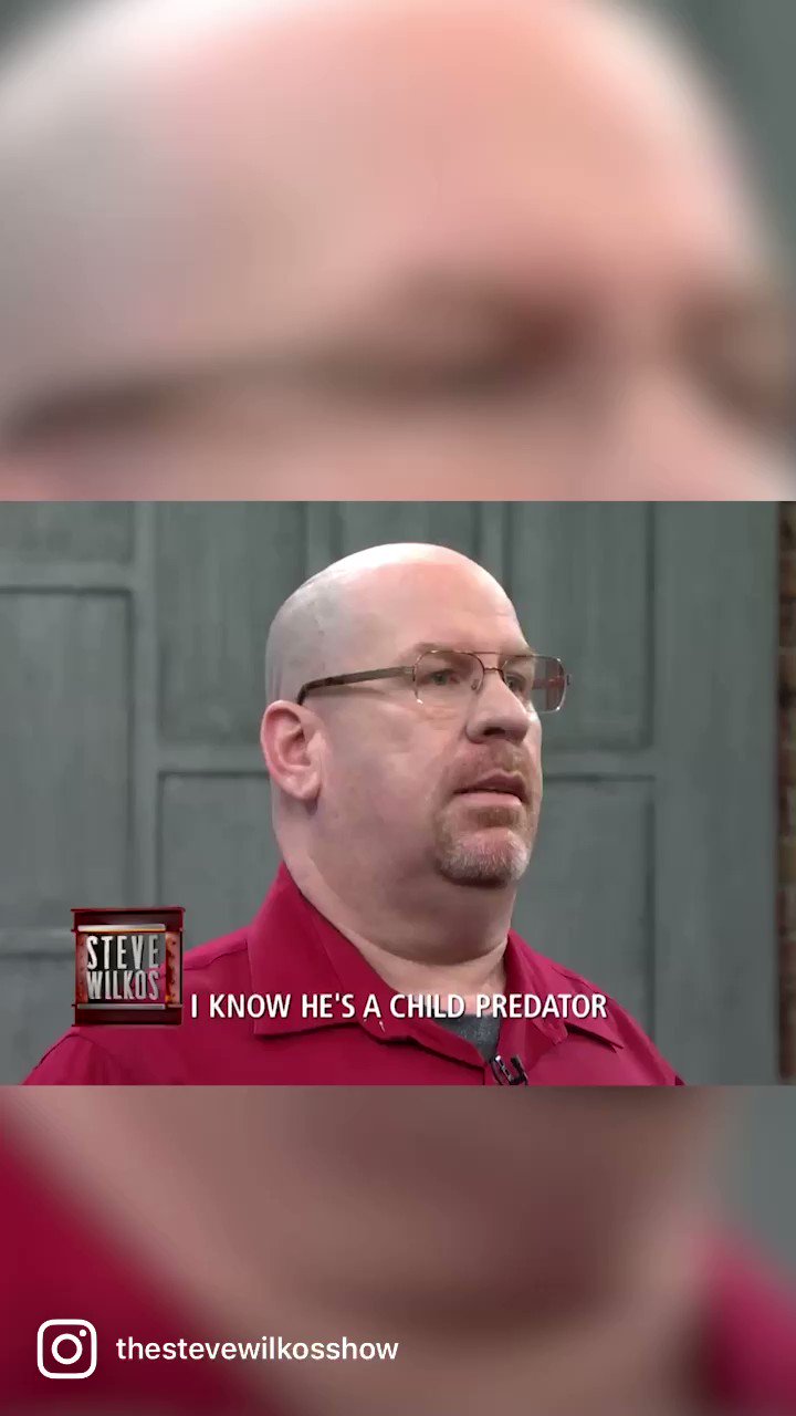 Steve Wilkos Show on Twitter: "John is accused of being a child predator, Steve questions his ...