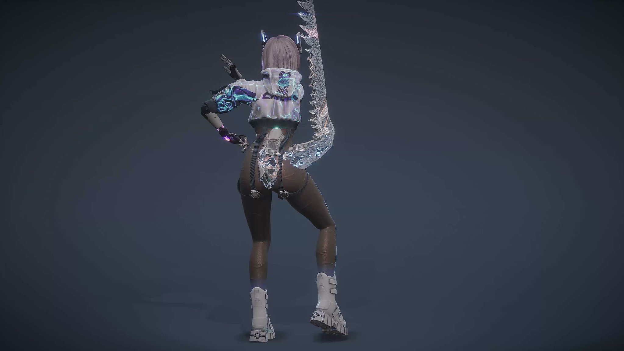 Sakura Rabbit 樱花兔 on Twitter: "Wagging tail~Happy weekend~😊 #Unity #madewithunity #shader # ...