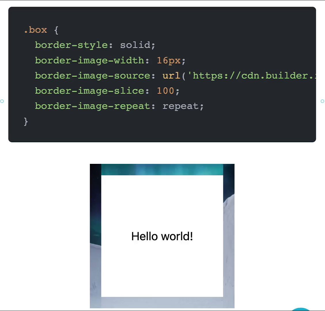 Steve (Builder.io) on Twitter: "If you're not using border-image in CSS, you are missing out on ...