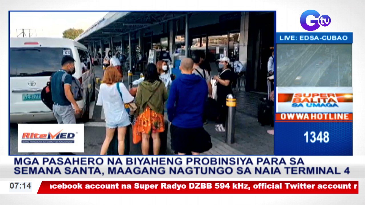 DZBB Super Radyo on Twitter: "#BantayBiyahe: (1/2) (As of 7:00 am) Mga pasaherong biyaheng ...