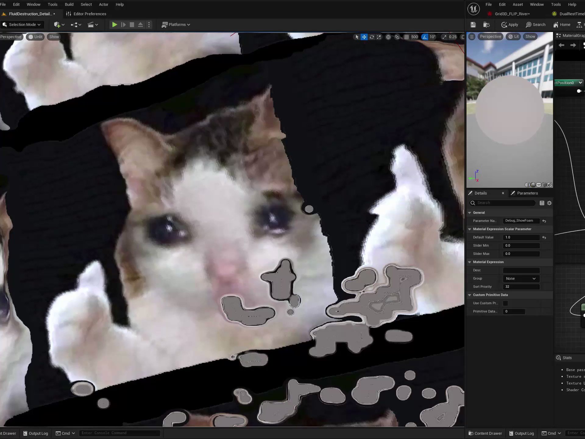Asher Zhu on Twitter: "Dual Rest Position Fields Based Advected Texture Projection #UE5 #gamedev ...