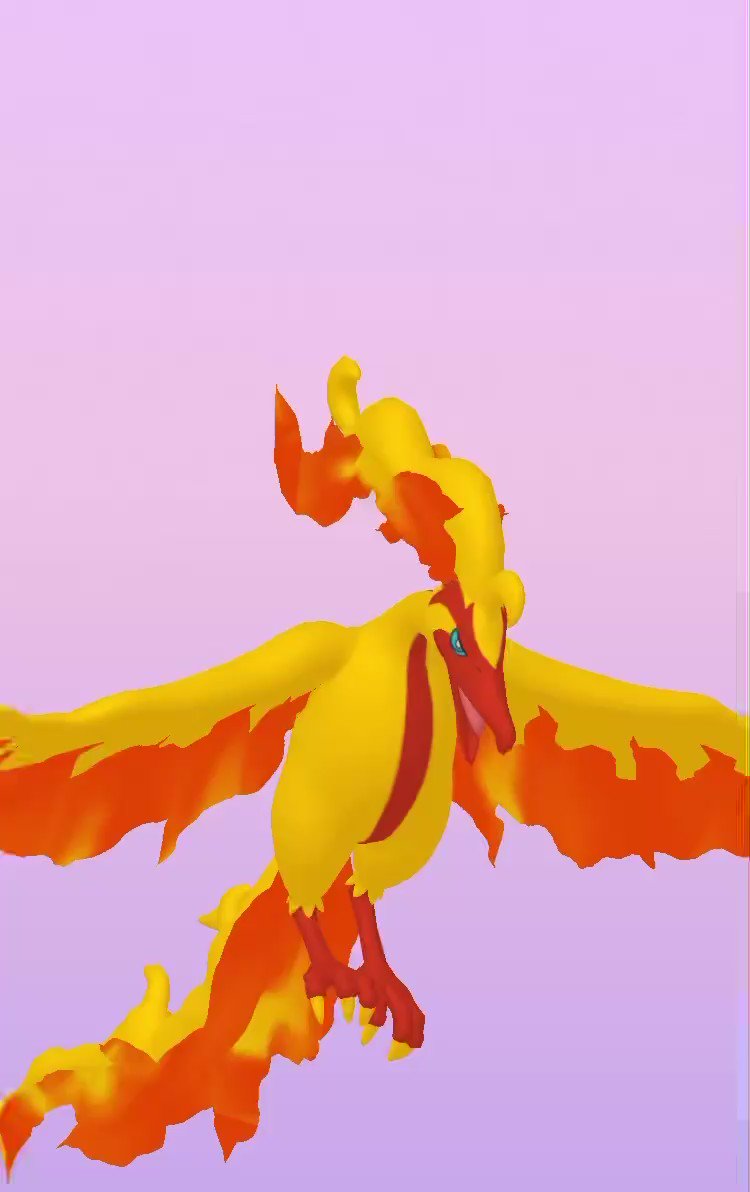 Shiny Moltres Sprite
