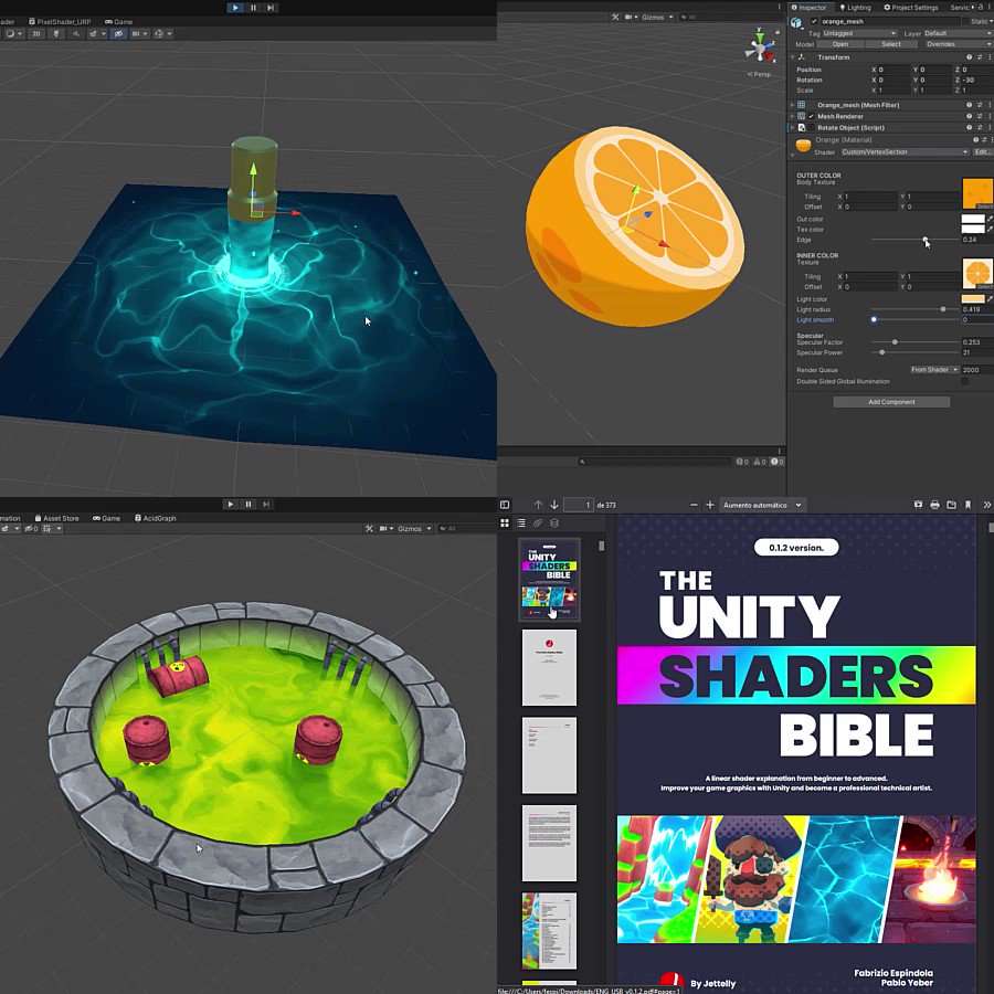 The Unity Shaders Bible on Twitter: "Hey guys! The Unity Shaders Bible surpassed 2100 copies ...