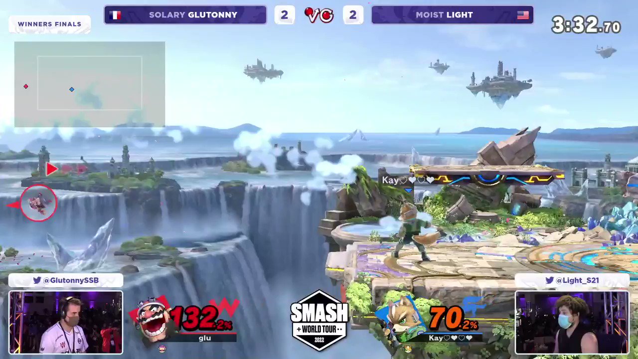 Smash World Tour 2022 on Twitter: "Game 5. Glutonny vs Light. No waft needed. What an INCREDIBLE ...