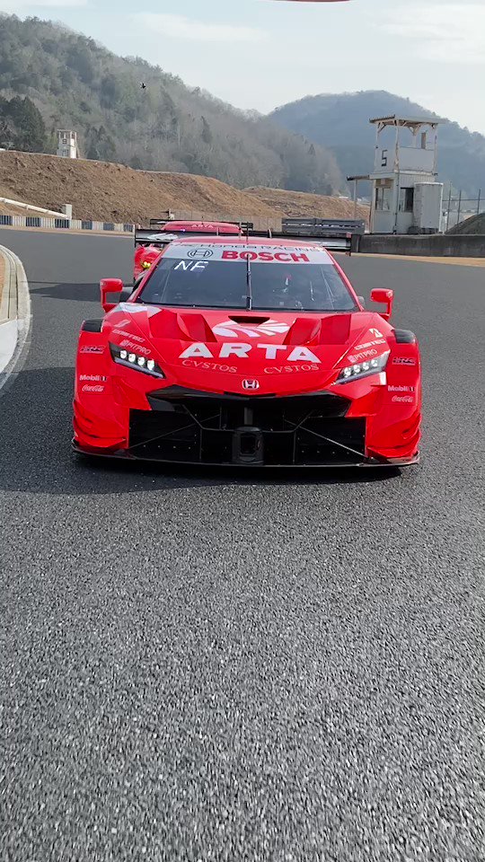 ARTA on Twitter: "ARTA 2022年新プロモーション動画 5月3日(火)公開まで、あと【2日】 撮影車から、後続の8号車・55号車の様子を撮影しました。 GTカーが間近まで ...