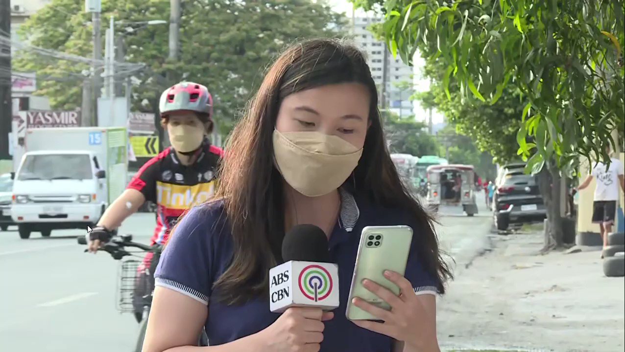 DZMM TeleRadyo on Twitter: "Patapos na ang pag-uulat ni ABS-CBN News reporter Izzy Lee noong ...