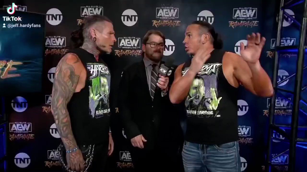 Jeffhardyfans On Twitter Jeffhardy Does The Matthardy Delete Delete” Taunt Aew Rampage