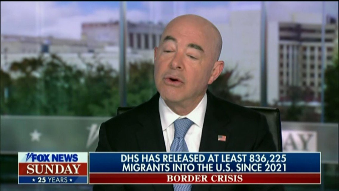 Aaron Rupar on Twitter: "Secretary Mayorkas is on Fox News Sunday -- a show on a network that ...