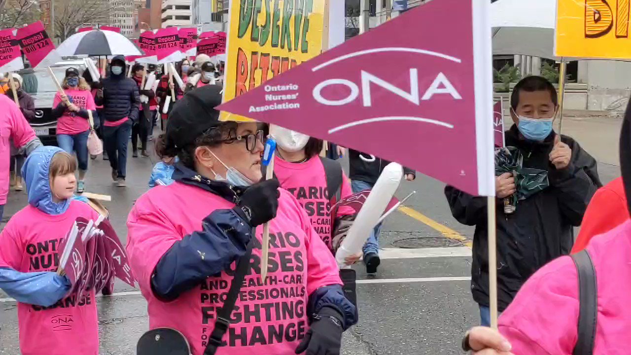 Ontario Nurses' Association on Twitter: "Ontario Nurses and health-care professionals are one ...