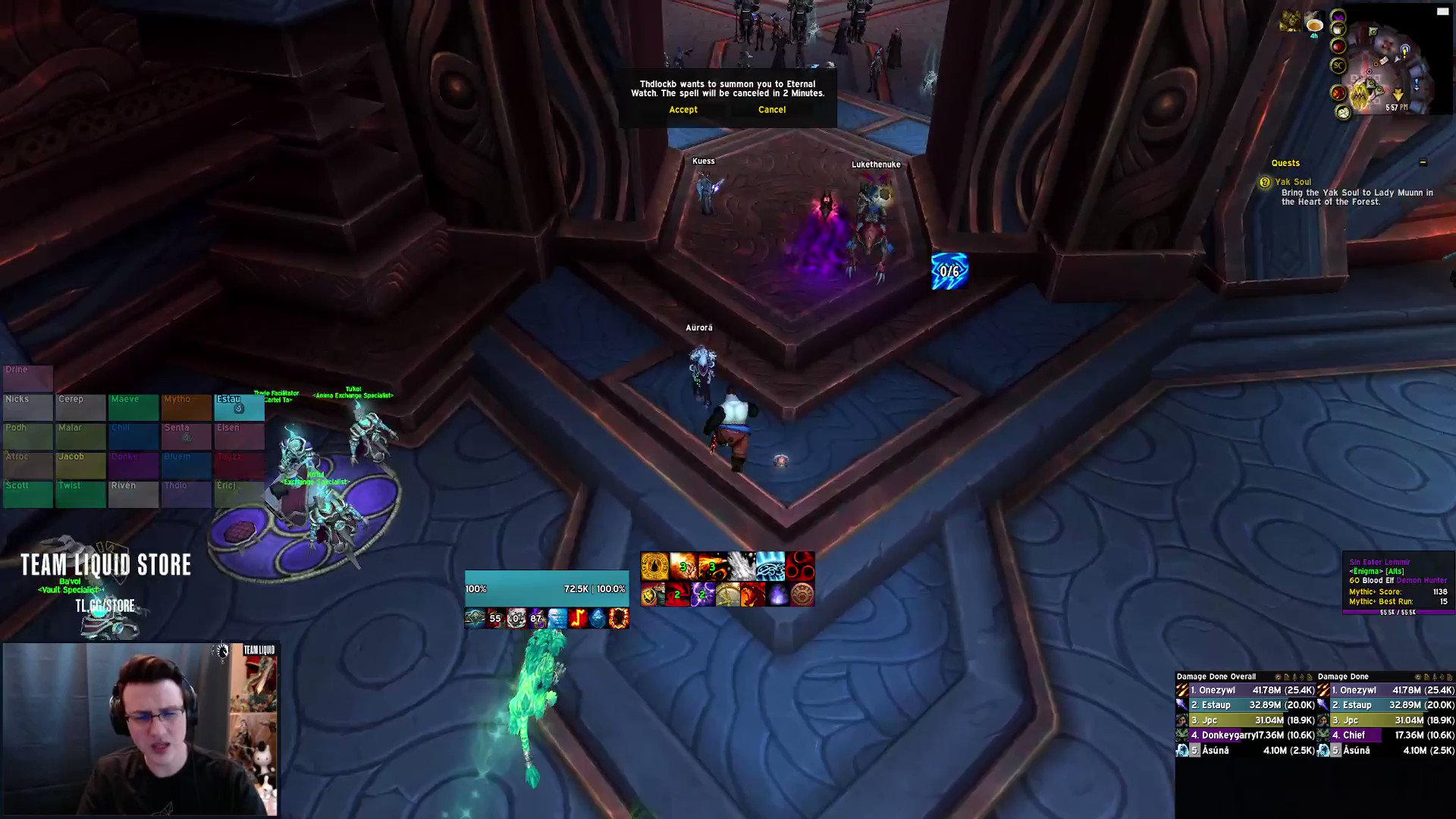 Liquid Guild on Twitter: "You have been been visited by @Imfiredup the master of good luck and ...