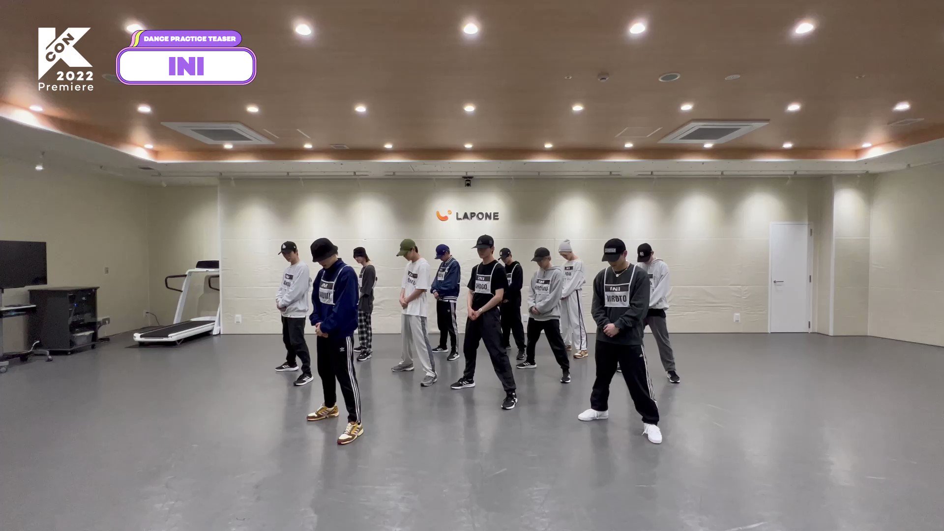 KCON official on Twitter: "[DANCE PRACTICE] INI's dance practice video that sets a fire on MINI ...