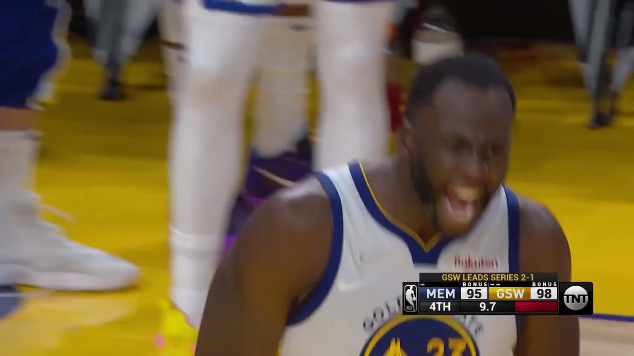 ClutchPoints on Twitter: ""This is what I do! Every game!" Draymond Green was feelin' himself ...
