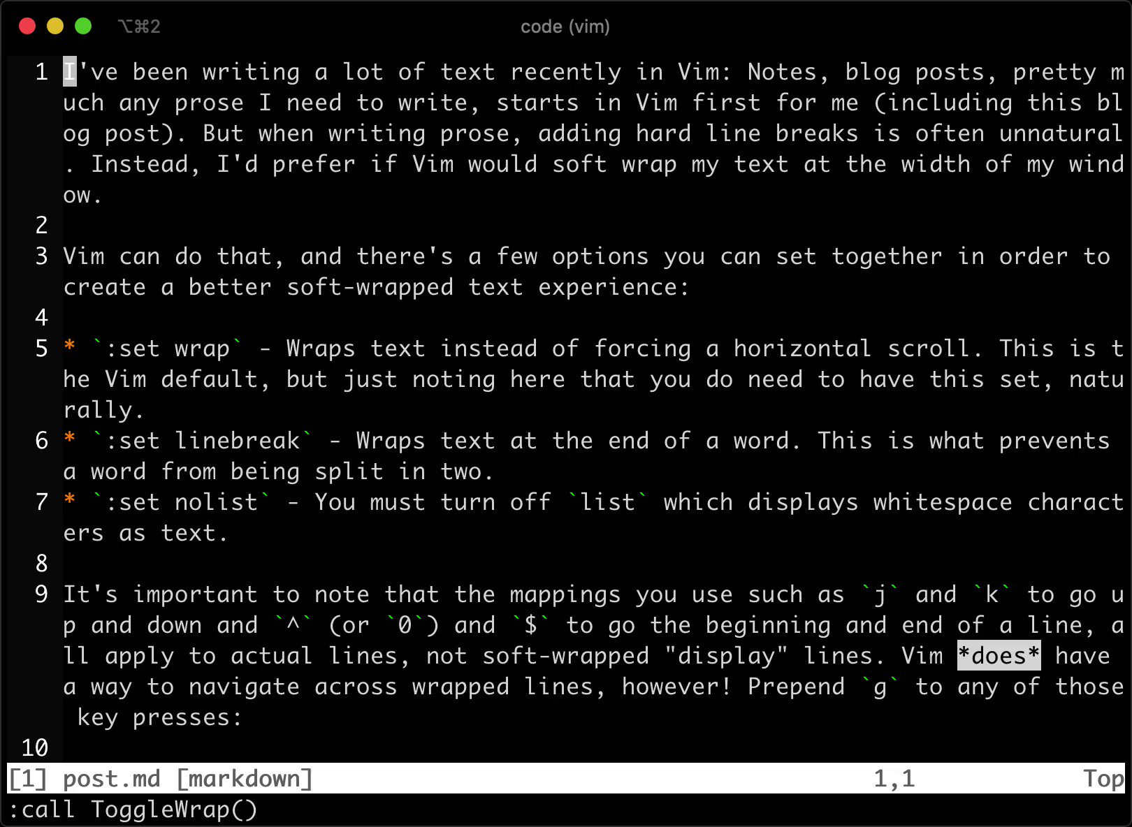 Tweets with replies by VimTricks (@vim_tricks) / Twitter