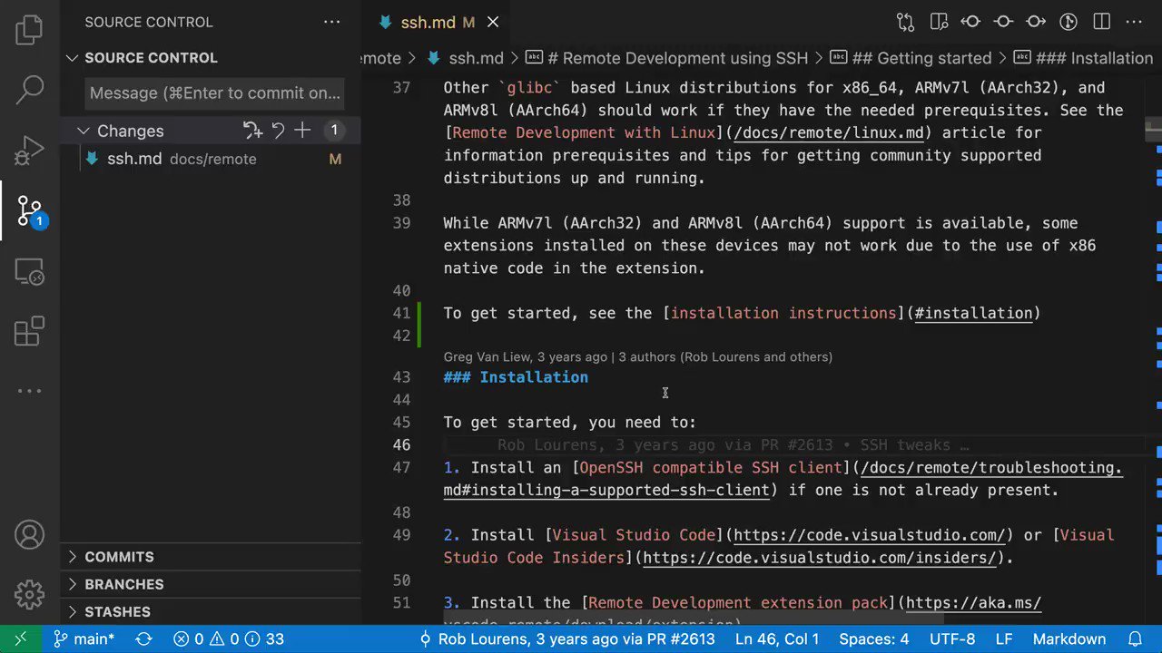 Matt Bierner on Twitter: "Today's @code tip: Rename markdown headers Use rename (F2) to change a ...