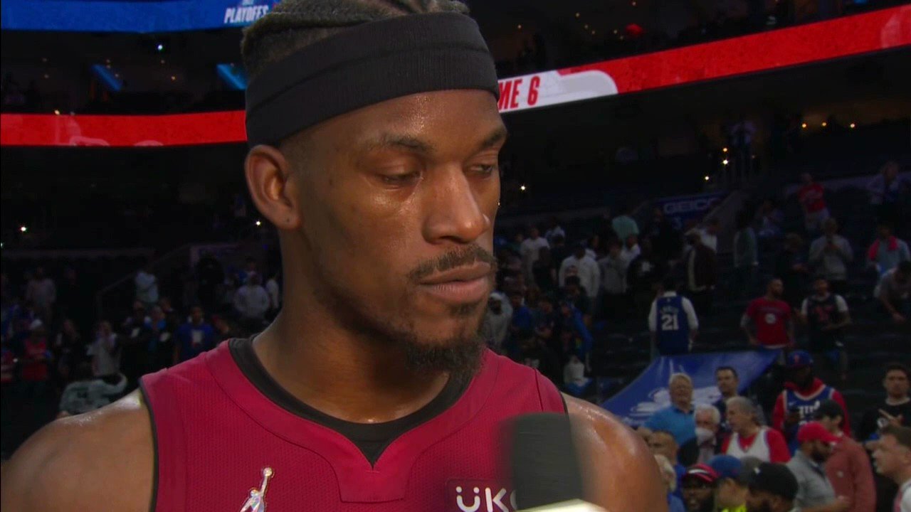 ClutchPoints on Twitter: "Jimmy Butler and Joel Embiid showing love after the Heat eliminate the ...