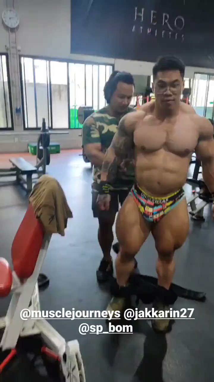 MuscleColtStar (MCS) 56K ️ Thanks on Twitter: "Pitchai sure enjoy letting his friends to mess ...