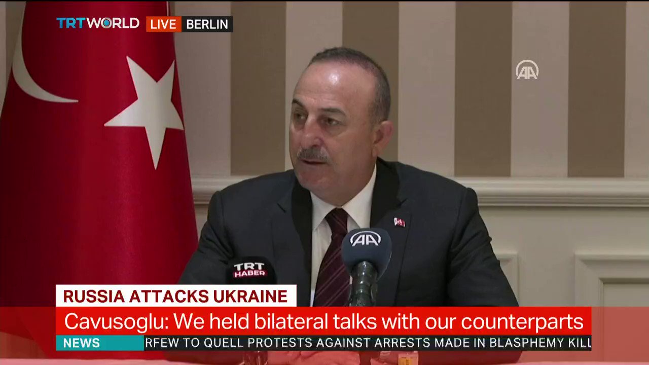 Trt World Now On Twitter Türkiyes Foreign Minister Cavusoglu Our