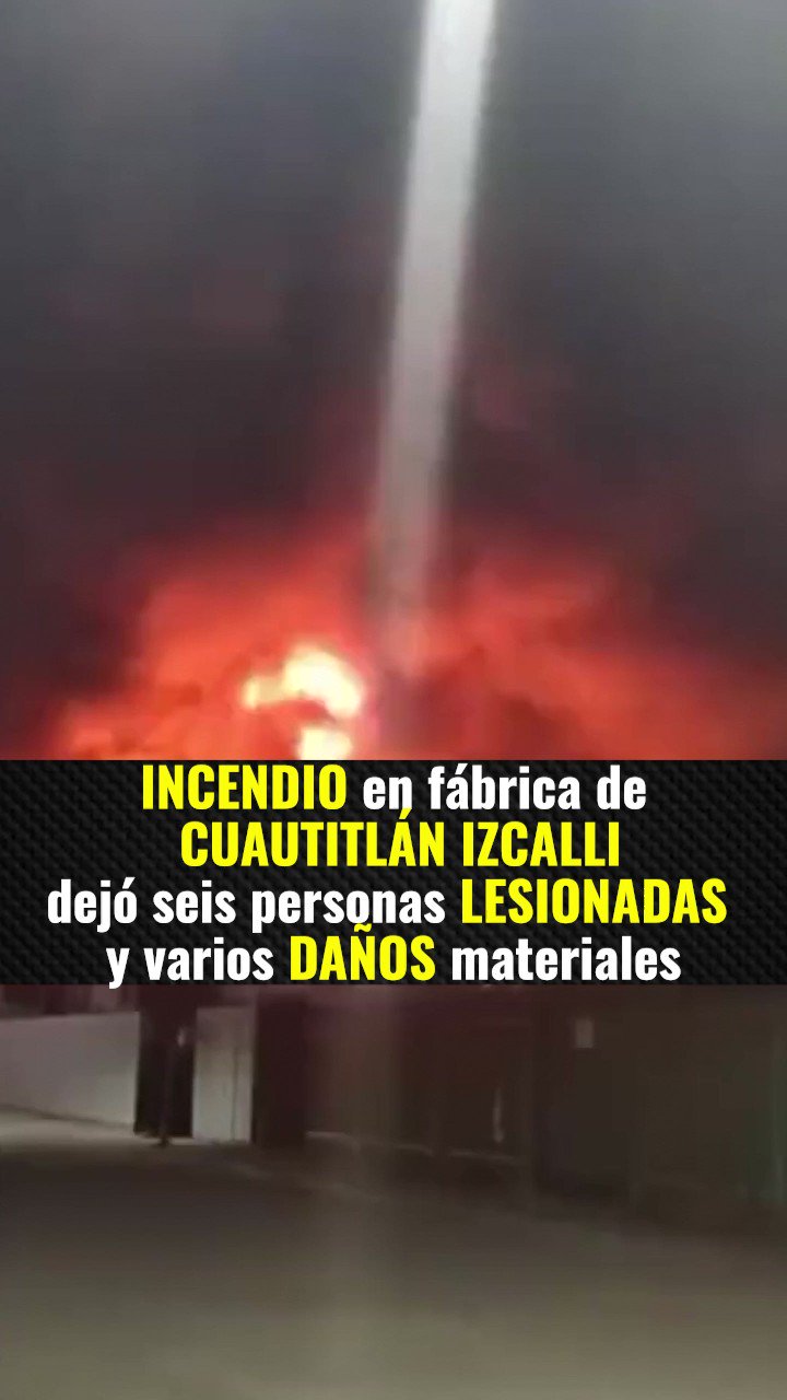 La Jornada Estado De México On Twitter 🔴 Incendio En Fábrica De