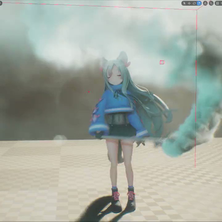 80 Level On Twitter Yokoharah Shared New Experiments With Fire And Simulation Set Up With 
