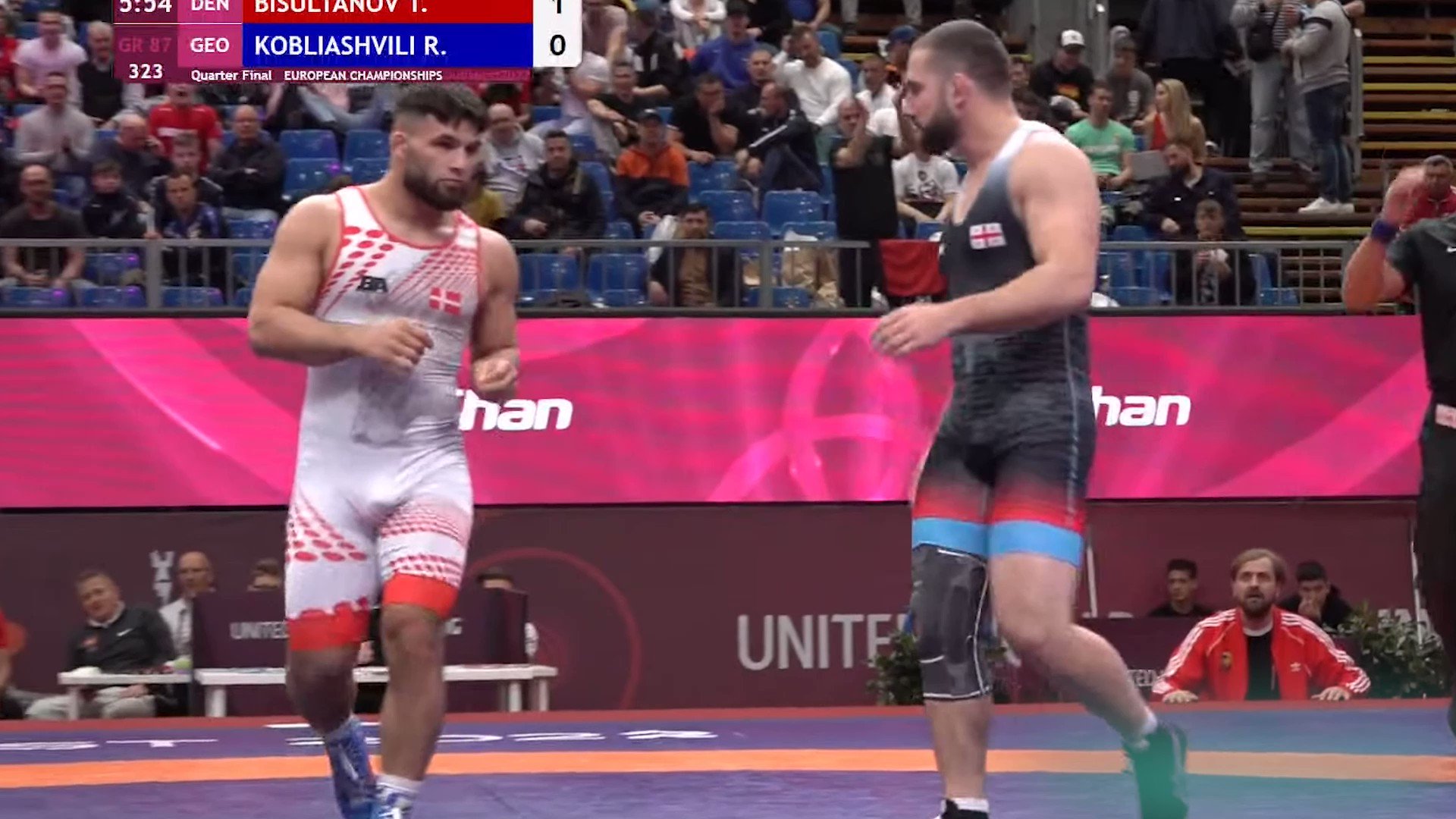 Dan Sweeney على تويتر: "A monstrous 5 point arm throw by European champ 🥇 Turpal Bisultanov 🇩🇰 ...