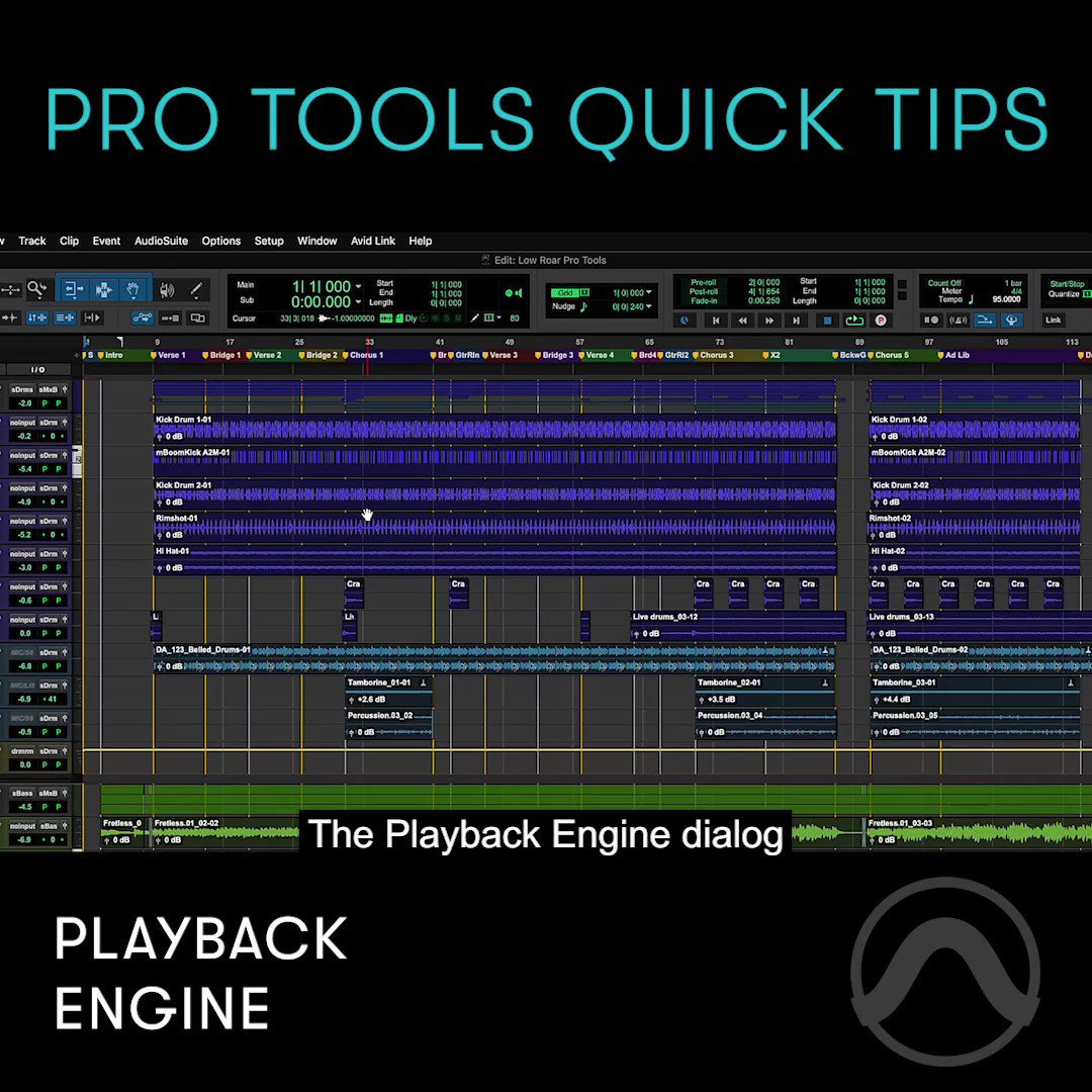 Avid Pro Tools on Twitter: "Learn how to set up your hardware device in the Pro Tools Playback ...