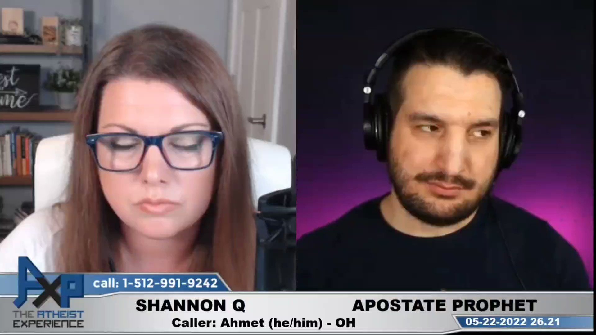 Ridvan Aydemir | Apostate Prophet on Twitter: "Yesterday on Atheist Experience, a Muslim caller ...