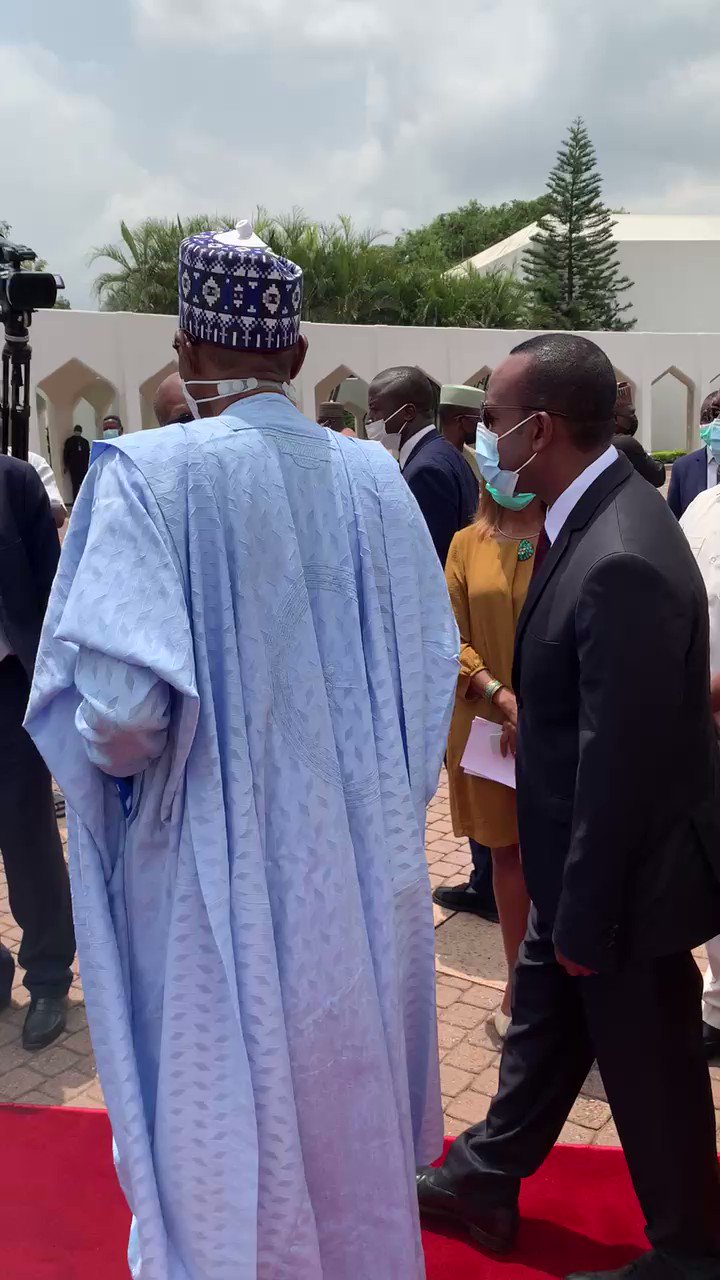 tolu ogunlesi on Twitter: "Prime Minister of Ethiopia @AbiyAhmedAli is on State Visit to Nigeria ...