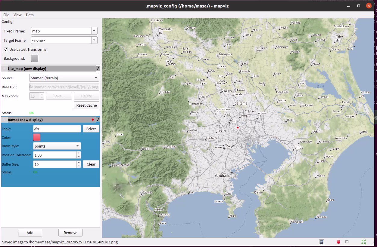 でべ on Twitter: "mapviz いいじゃん ROS launch 起動したら、/fix に 緯度・経度送れば、地図アプリみたいに表示される♪ デフォルトでAPI KEY のいら ...